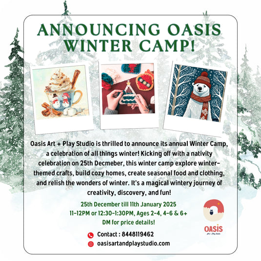 Winter Camp Details – Oasis Art + Play Studio